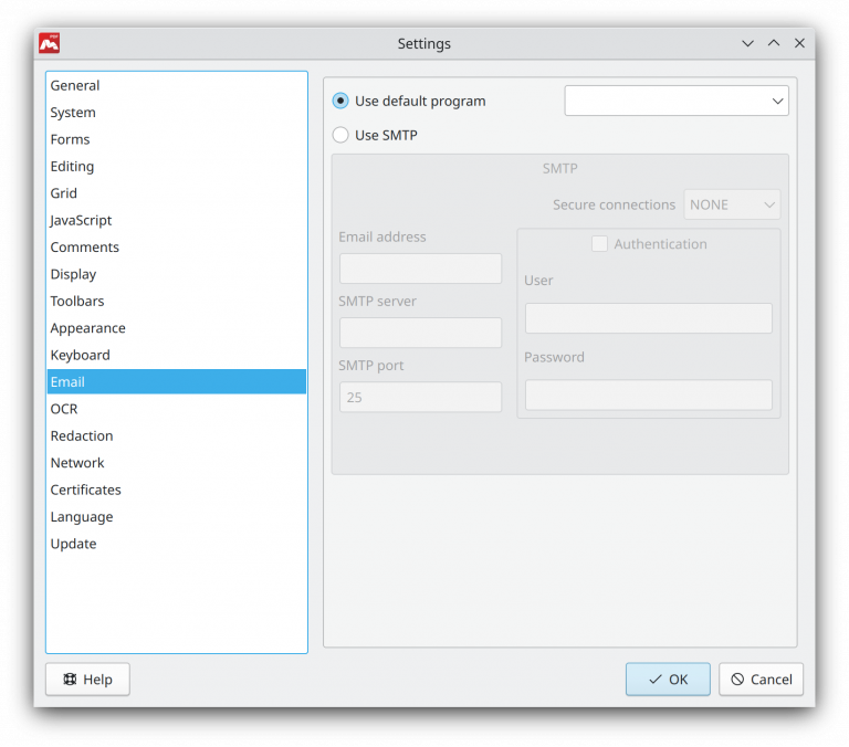 Master PDF Editor - Preferences