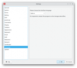 Master PDF Editor - Preferences
