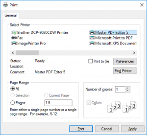 Virtual PDF Printer | Master PDF Editor