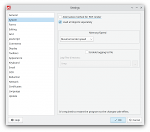 Master PDF Editor - Preferences