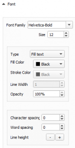 Edit text in PDF documents