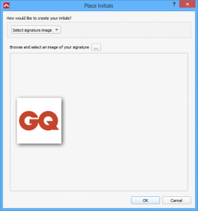 Inserting Initials | Master PDF Editor Online Manual