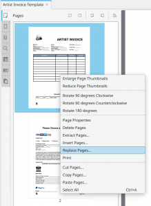 Replace Pages In Pdf