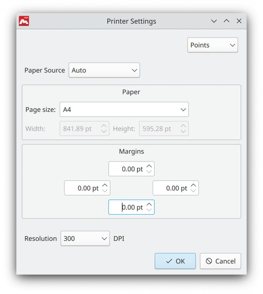 Print PDF Files with Master PDF Editor